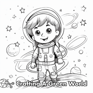 Galaxy Coloring Pages - Free & Printable!