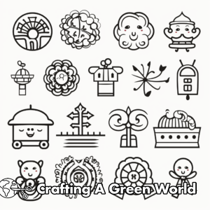 Chinese New Year Coloring Pages - Free & Printable!