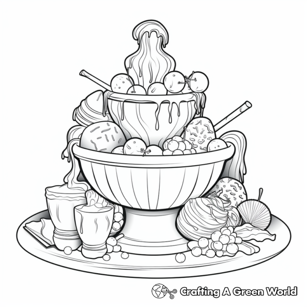 Candy Shop Coloring Pages - Free & Printable!
