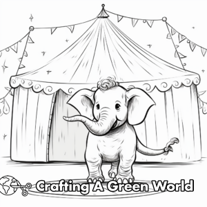Circus Animal Coloring Pages - Free & Printable!
