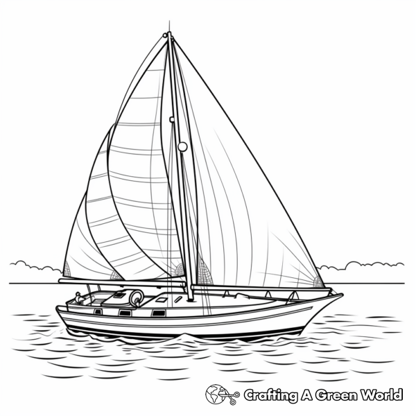 Boat Coloring Pages - Free & Printable!