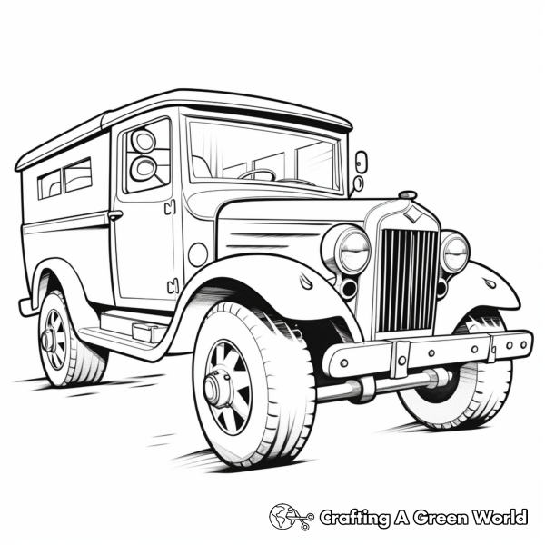 Bus Coloring Pages - Free & Printable!
