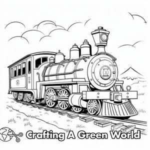 Train Coloring Pages - Free & Printable!