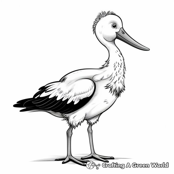 Stork Coloring Pages - Free & Printable!