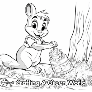 Chipmunk Coloring Pages - Free & Printable!