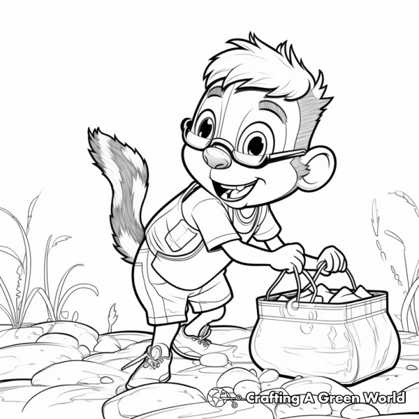 Chipmunk Coloring Pages - Free & Printable!