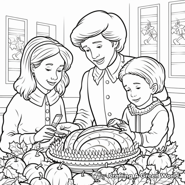 Thanksgiving Coloring Pages for Adults - Free & Printable!