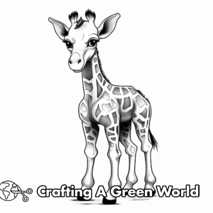 Giraffe Coloring Pages - Free & Printable!