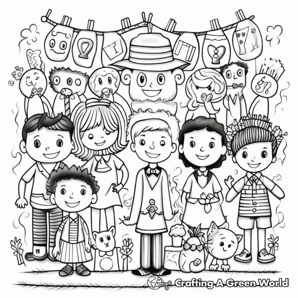 100th Day Of School Coloring Pages - Free & Printable!