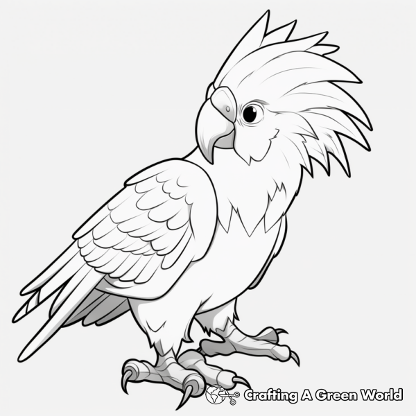 Cockatoo Coloring Pages - Free & Printable!