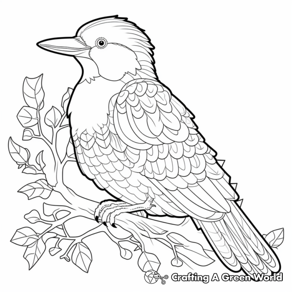 Kookaburra Coloring Pages - Free & Printable!