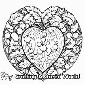 Fruit Of The Spirit Coloring Pages - Free & Printable!