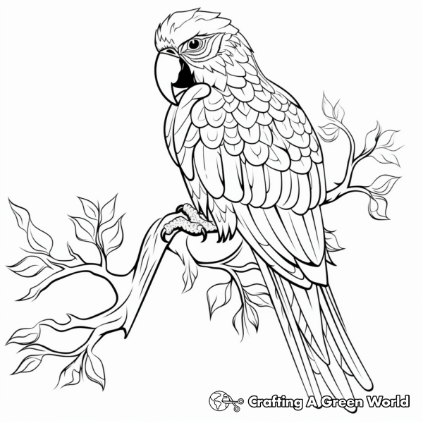 Bird Coloring Pages for Adults - Free & Printable!