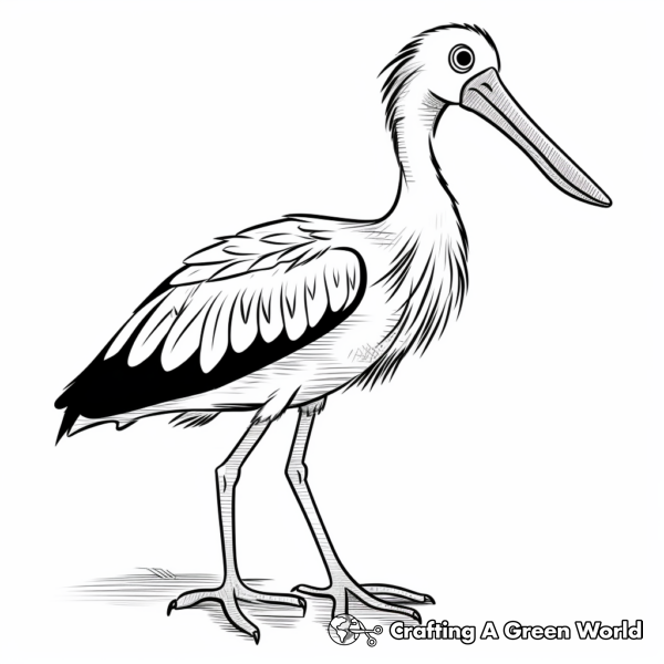 Stork Coloring Pages - Free & Printable!