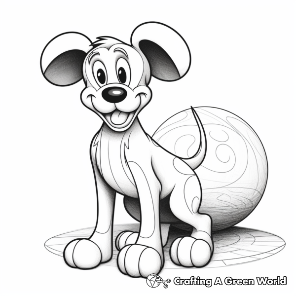 Pluto Coloring Pages - Free & Printable!