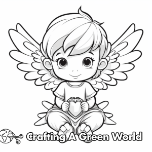 Heart With Wings Coloring Pages - Free & Printable!