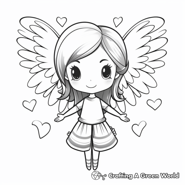 Heart With Wings Coloring Pages - Free & Printable!