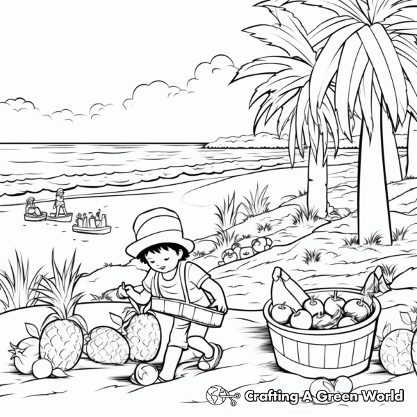 Summer Bucket List Coloring Pages - Free & Printable!