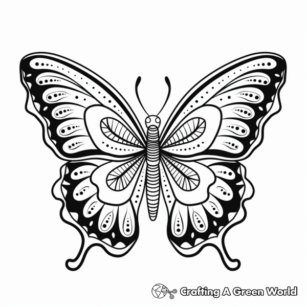 Butterfly Coloring Pages - Free & Printable!