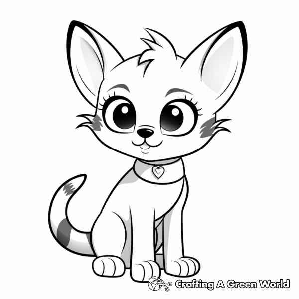 Kitty Coloring Pages - Free & Printable!