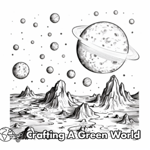 Realistic Solar System Coloring Pages - Free & Printable!