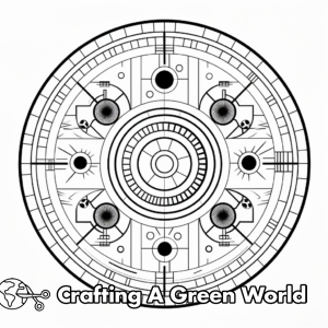 Sacred Geometry Coloring Pages - Free & Printable!