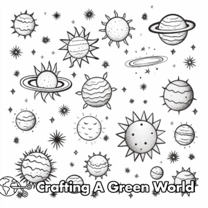 Realistic Solar System Coloring Pages - Free & Printable!