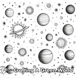 Realistic Solar System Coloring Pages - Free & Printable!