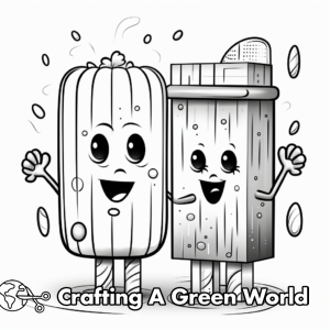 Popsicle Coloring Pages - Free & Printable!