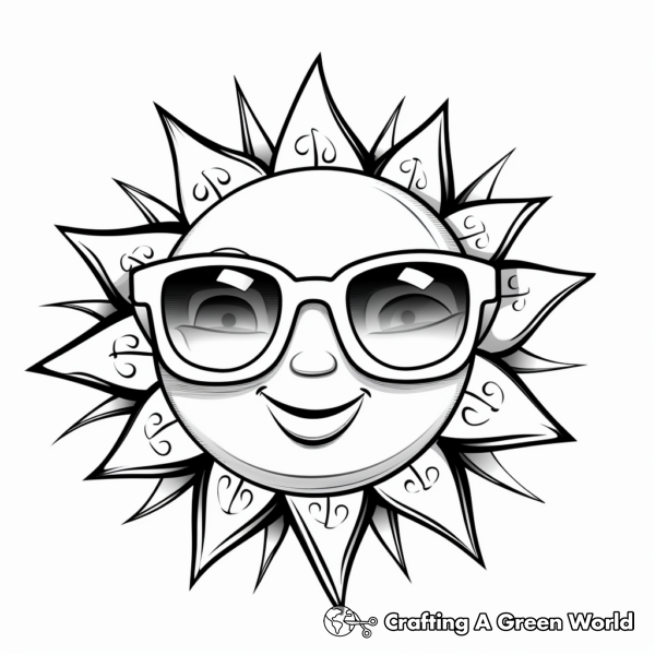 Sun, Moon, and Stars Coloring Pages - Free & Printable!