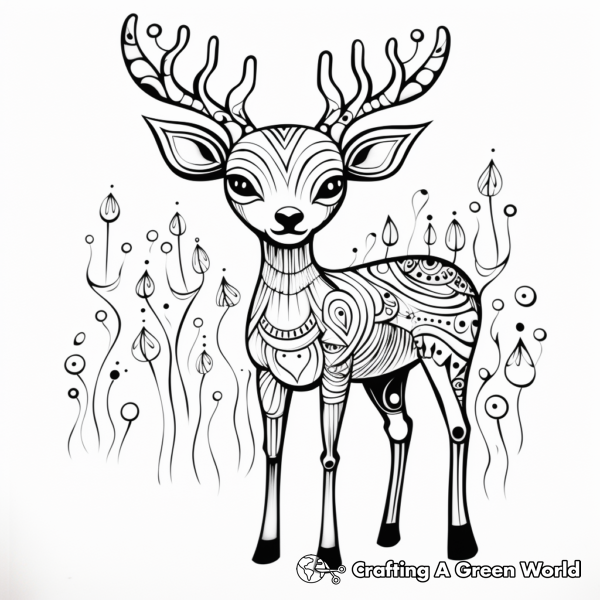 Cute Deer Coloring Pages - Free & Printable!
