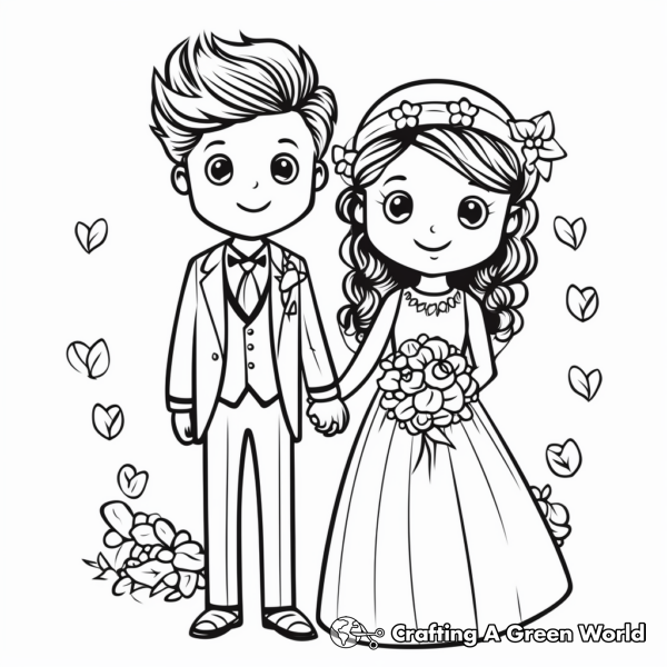Wedding Coloring Pages - Free & Printable!