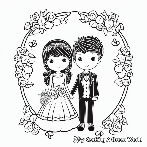 Wedding Coloring Pages - Free & Printable!