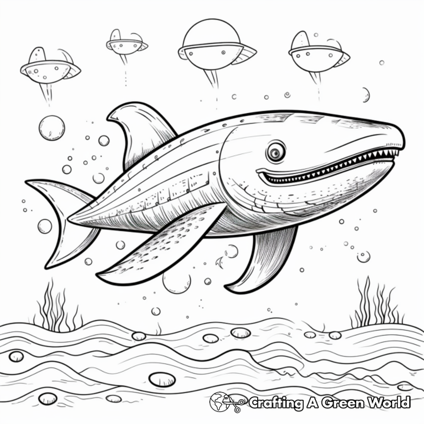 Blue Whale Coloring Pages - Free & Printable!