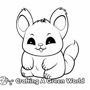 Chinchilla Coloring Pages - Free & Printable!
