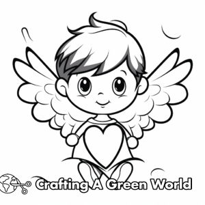Heart With Wings Coloring Pages - Free & Printable!