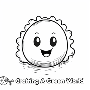 Fried Egg Coloring Pages - Free & Printable!