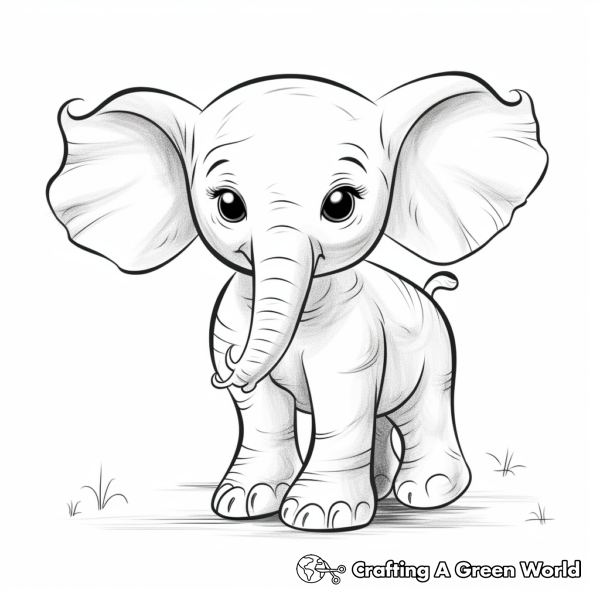 Baby Animal Coloring Pages - Free & Printable!