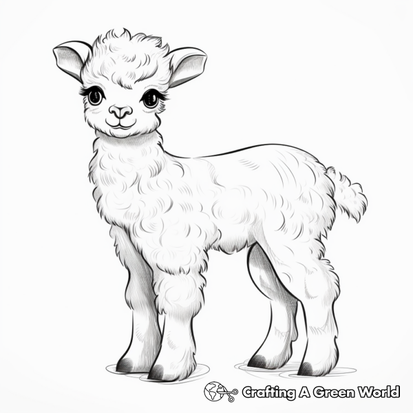 Alpaca Coloring Pages - Free & Printable!