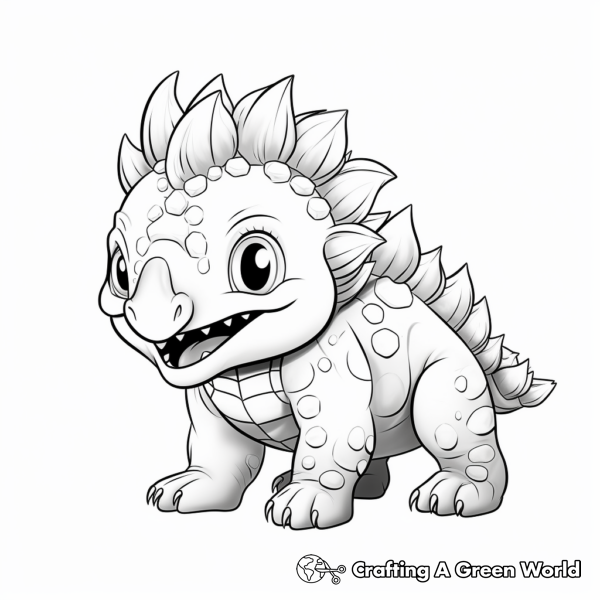 Ankylosaurus Coloring Pages - Free & Printable!