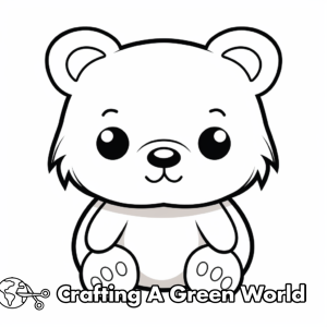 Bear Face Coloring Pages - Free & Printable!