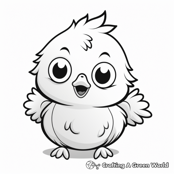 Baby Bird Coloring Pages - Free & Printable!