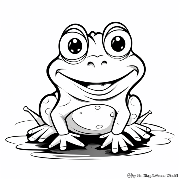 Bullfrog Coloring Pages - Free & Printable!