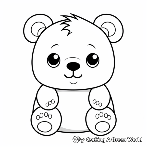 Bear For Adults Coloring Pages - Free & Printable!