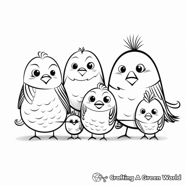 Animal Family Coloring Pages - Free & Printable!
