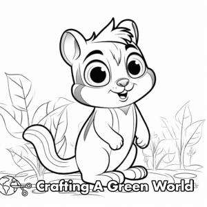 Chipmunk Coloring Pages - Free & Printable!
