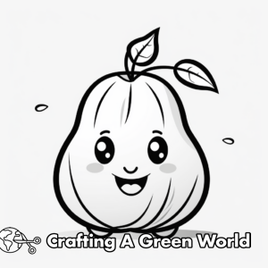 Avocado Coloring Pages - Free & Printable!