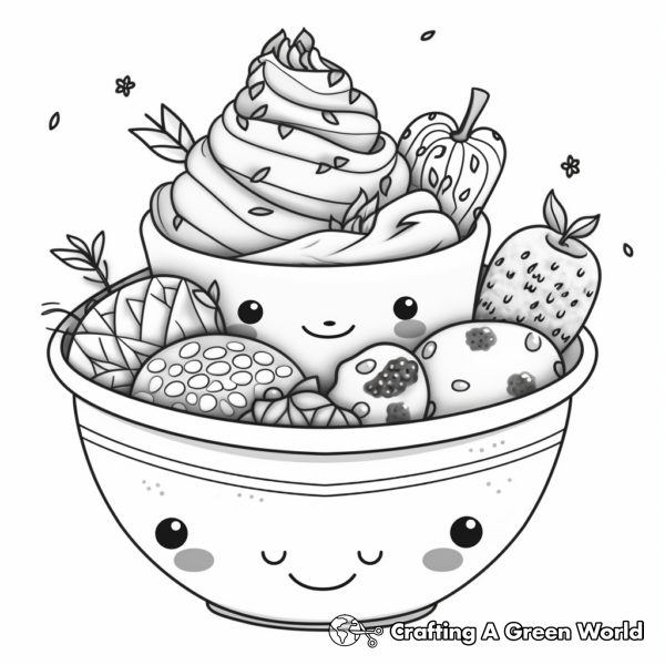 Kawaii Aesthetic Coloring Pages - Free & Printable!