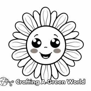 Daisy Coloring Pages - Free & Printable!