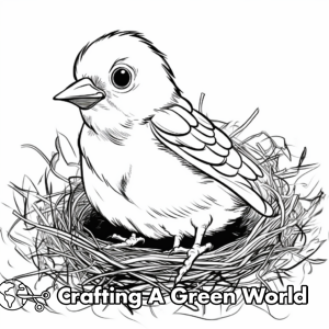 Sparrow Coloring Pages - Free & Printable!
